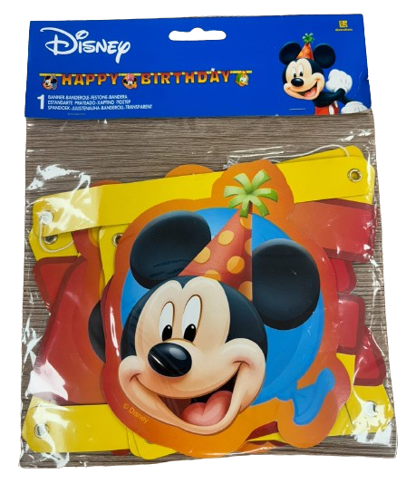 Guirnalda Happy Birthday Mickey & Minnie – Gormand