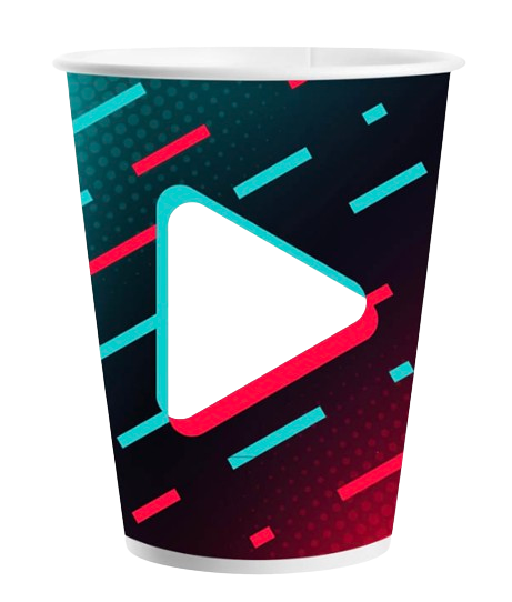 Vasos de cartón TikTok – Gormand